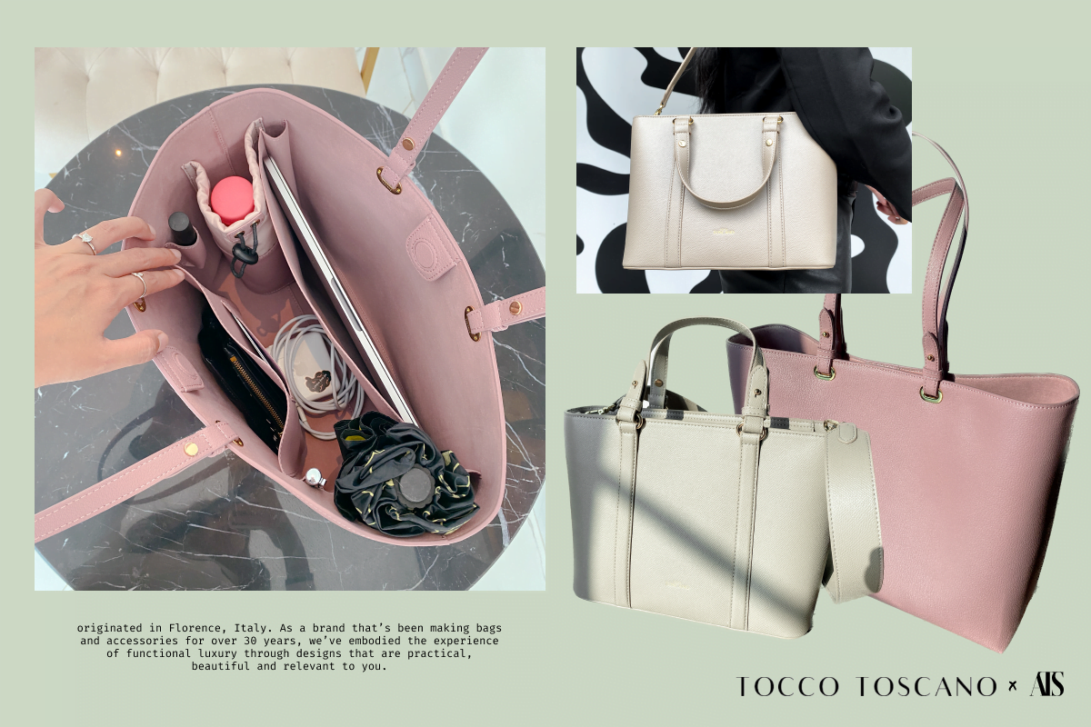 รีวิวกระเป๋า Tocco Toscano 2 รุ่นถือไปเที่ยวหรือไปทำงานก็สวย