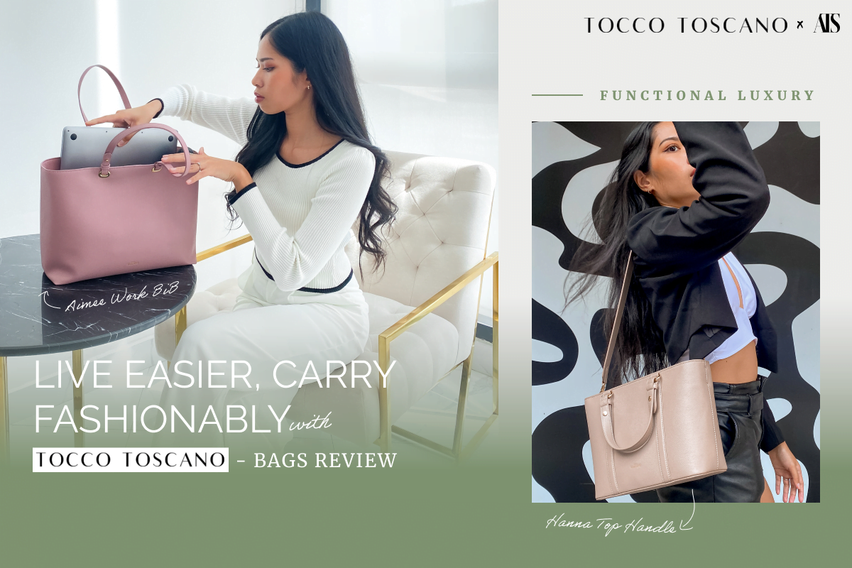 รีวิวกระเป๋า Tocco Toscano 2 รุ่นถือไปเที่ยวหรือไปทำงานก็สวย