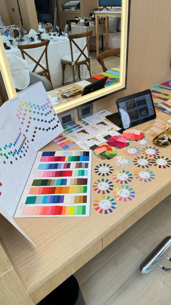 Workshop personal color analysis จัด Workshop โรงแรม 6 ดาว