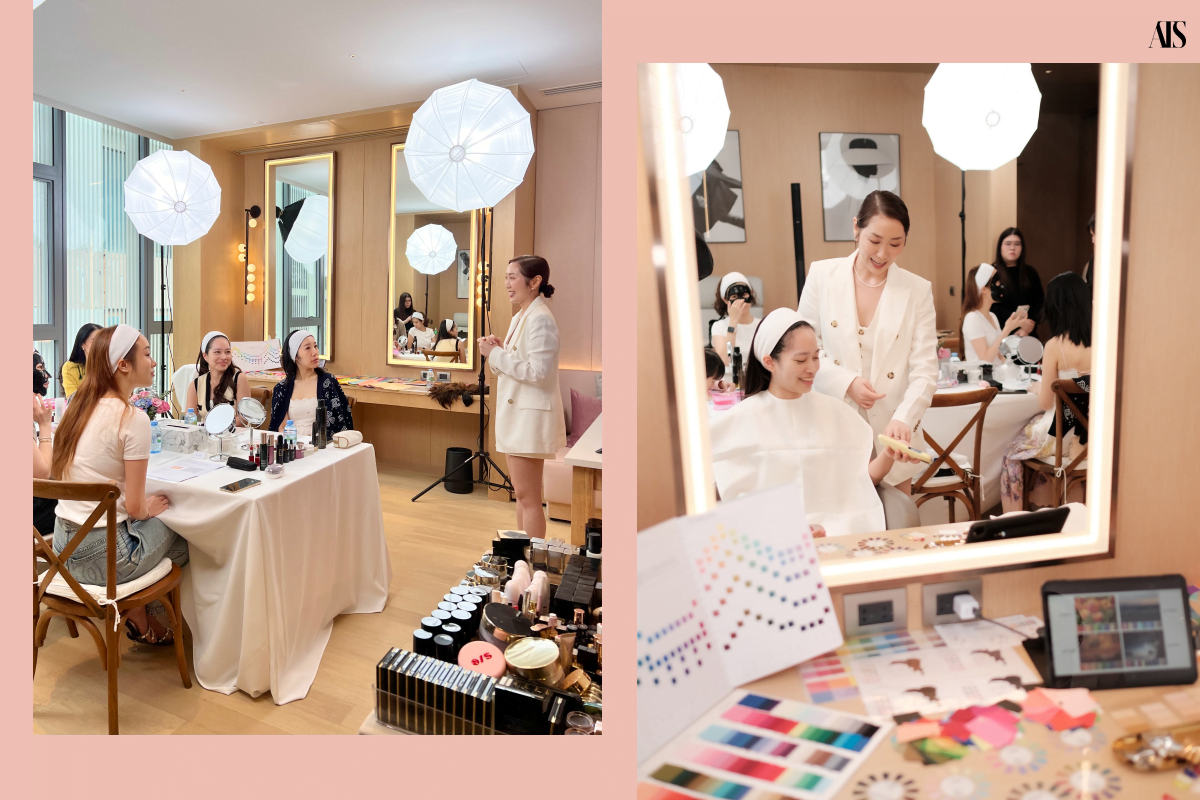 Workshop personal color analysis จัด Workshop โรงแรม 6 ดาว