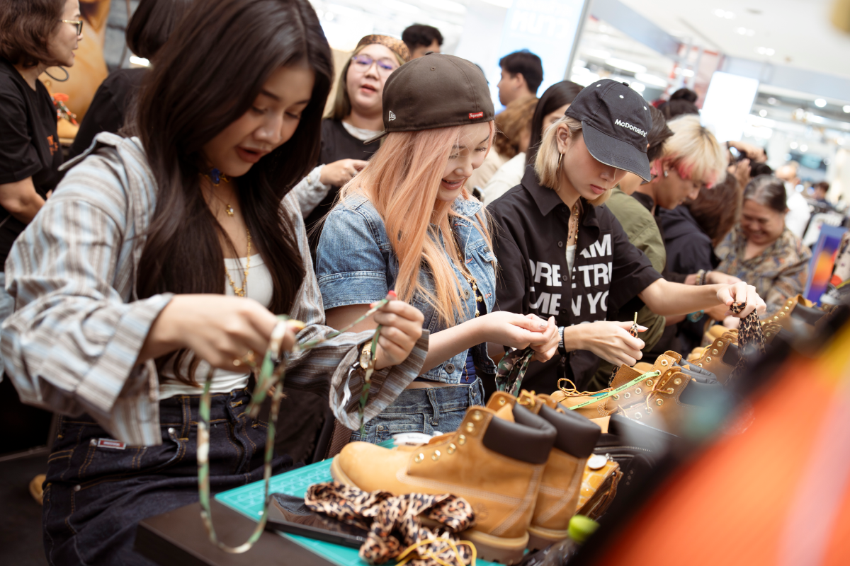 Timbs It Yourself ทิมเบอร์แลนด์ชวนโชว์ลิ้นสุดเท่ตกแต่งบูท