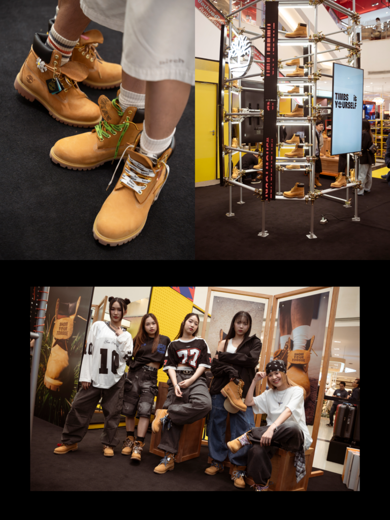 Timbs It Yourself ทิมเบอร์แลนด์ชวนโชว์ลิ้นสุดเท่ตกแต่งบูท
