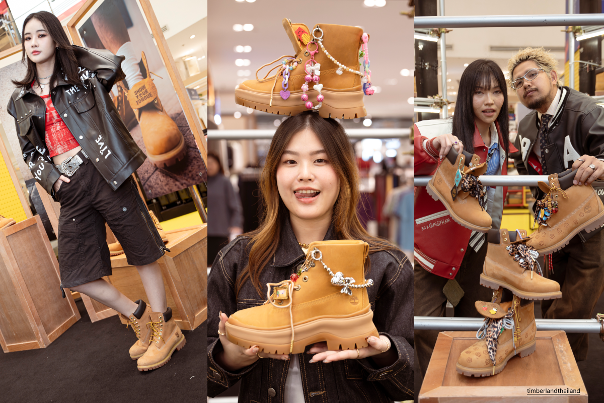 Timbs It Yourself ทิมเบอร์แลนด์ชวนโชว์ลิ้นสุดเท่ตกแต่งบูท